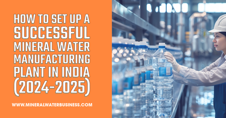 How to Set Up a Successful Mineral Water Manufacturing Plant in India ...